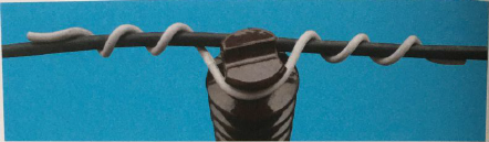 Plastic insulator side tie – CROP – Power Utility Supplier