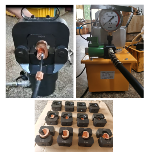 Ground Rod C Crimp Connector – CROP – Power Utility Supplier